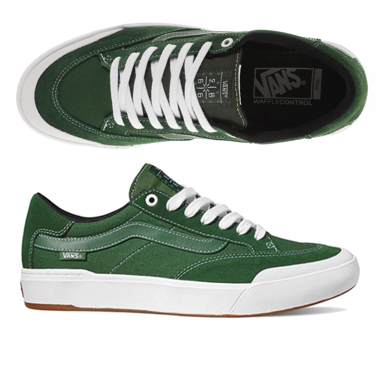 Vans Berle Pro Shoes, Apline/ White | Underground Skate