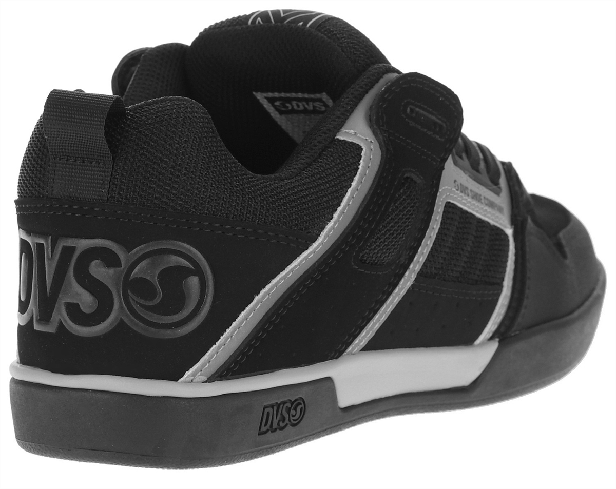 Dvs Comanche 2.0+ Shoes, Black Grey Nubuck | Underground Skate