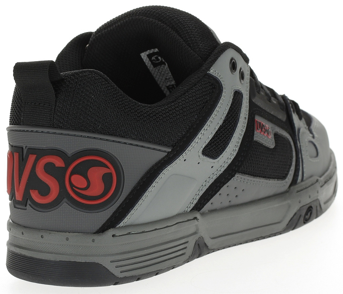 Dvs Comanche Shoes, Grey Charcoal Black Leather | Underground Skate