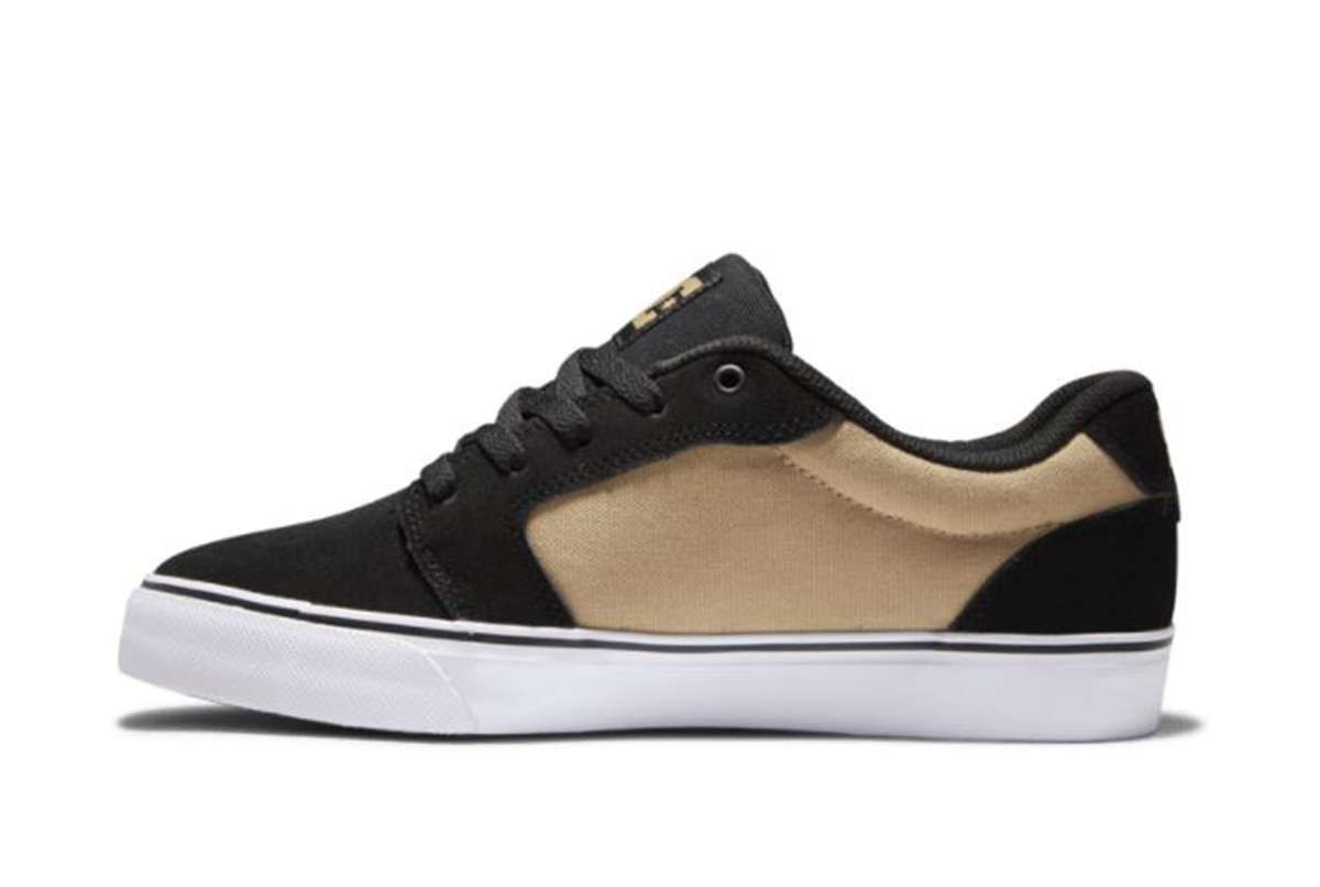 Dc Anvil Mens Shoes, Black/Black/Brown | Underground Skate
