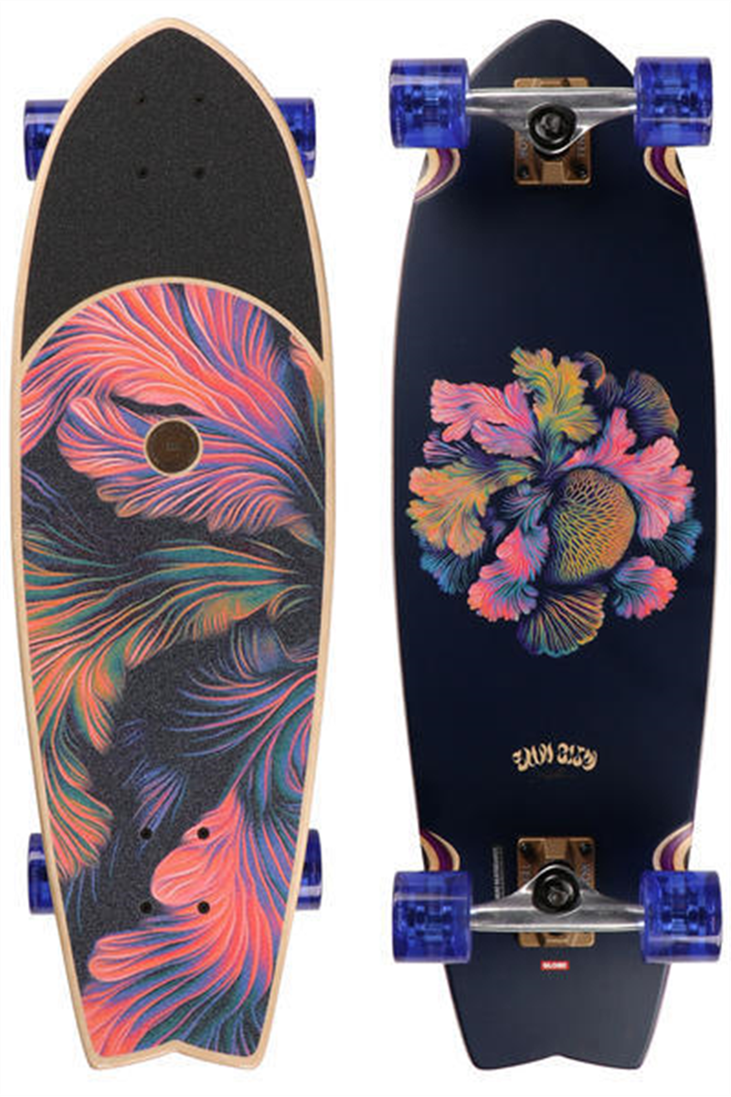 Globe Sun City Skate Cruiser, Coral Unity, Length 30" | Underground Skate