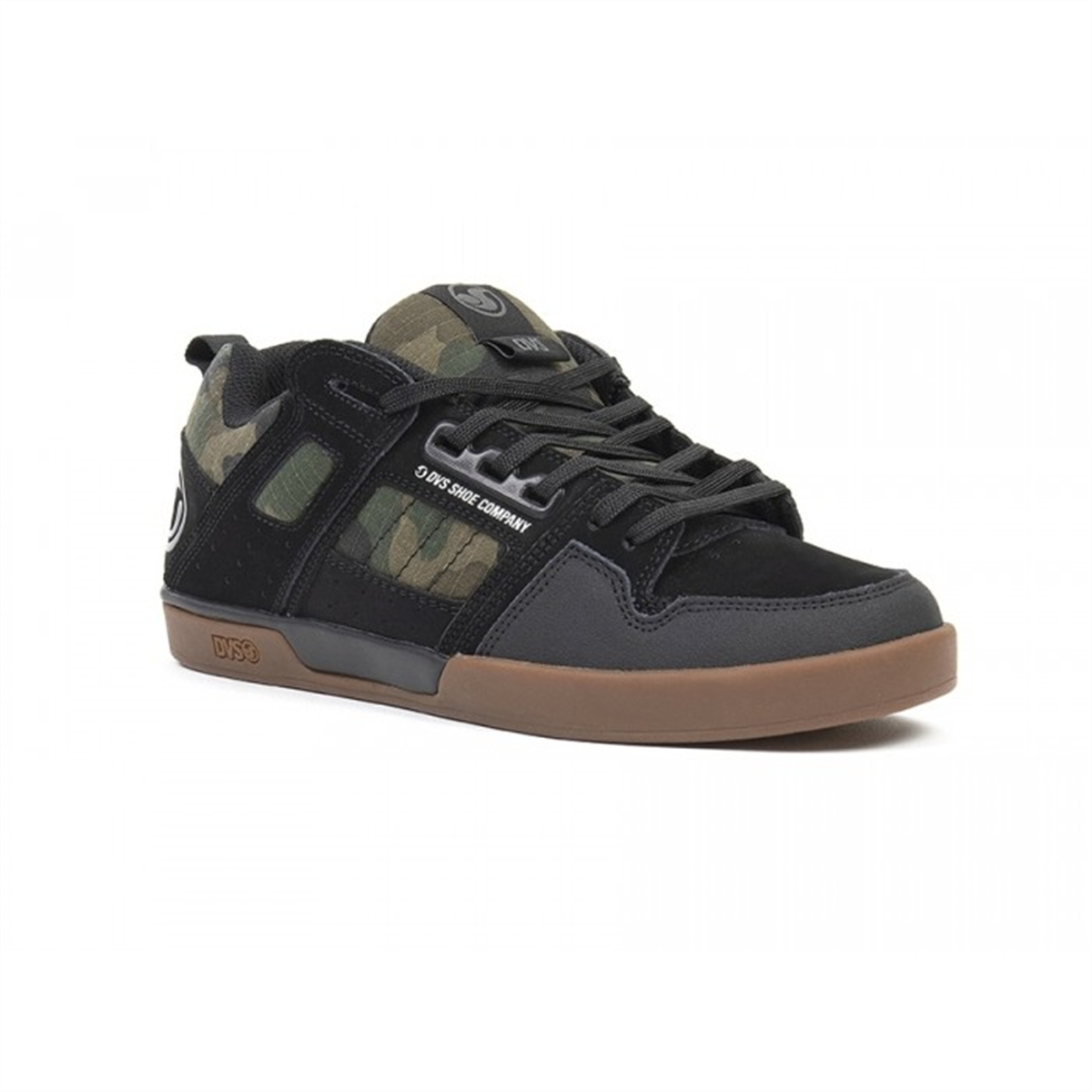 Dvs Comanche 2.0+ Shoes, Black Camo Nubuck | Underground Skate