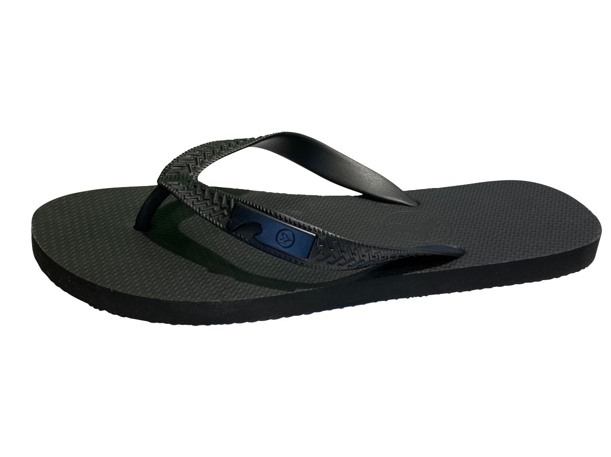 Kustom Blend Bottlo Jandals, Black | Underground Skate