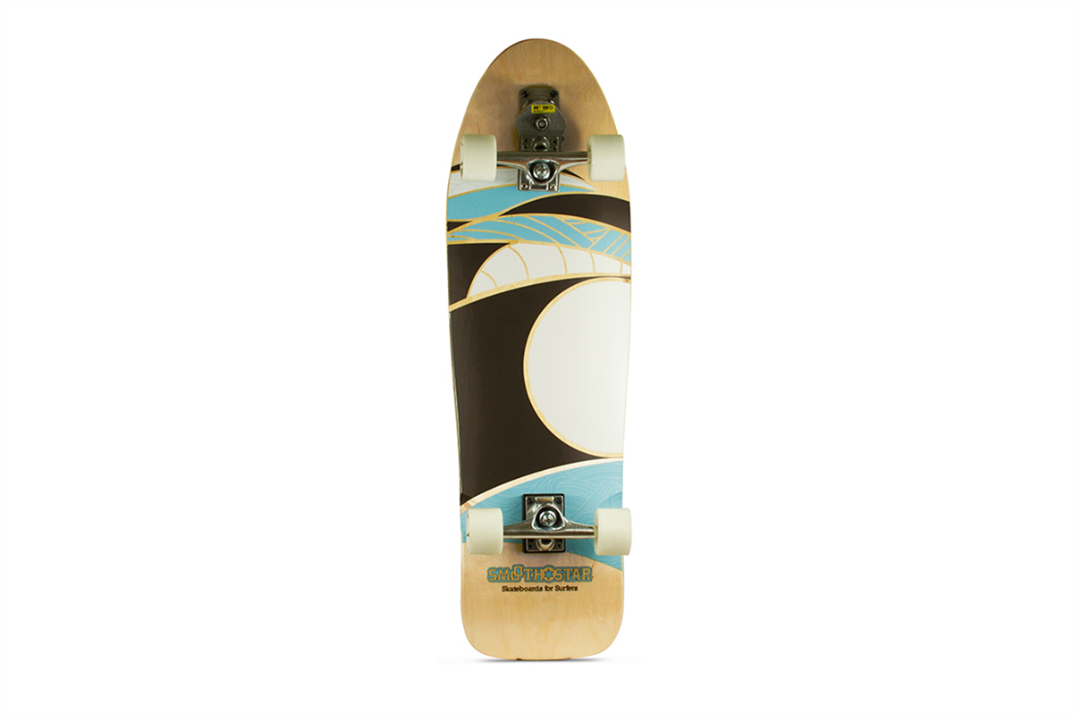 Smoothstar Manta Ray 35.5" Surf Skateboard, Manta Ray | Underground Skate