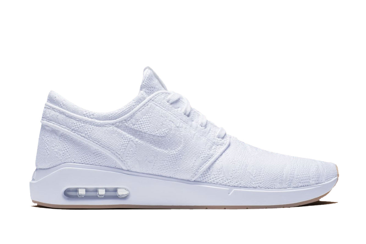 Nike Sb Air Max Janoski 2 Shoes, 100, White Gum | Underground Skate